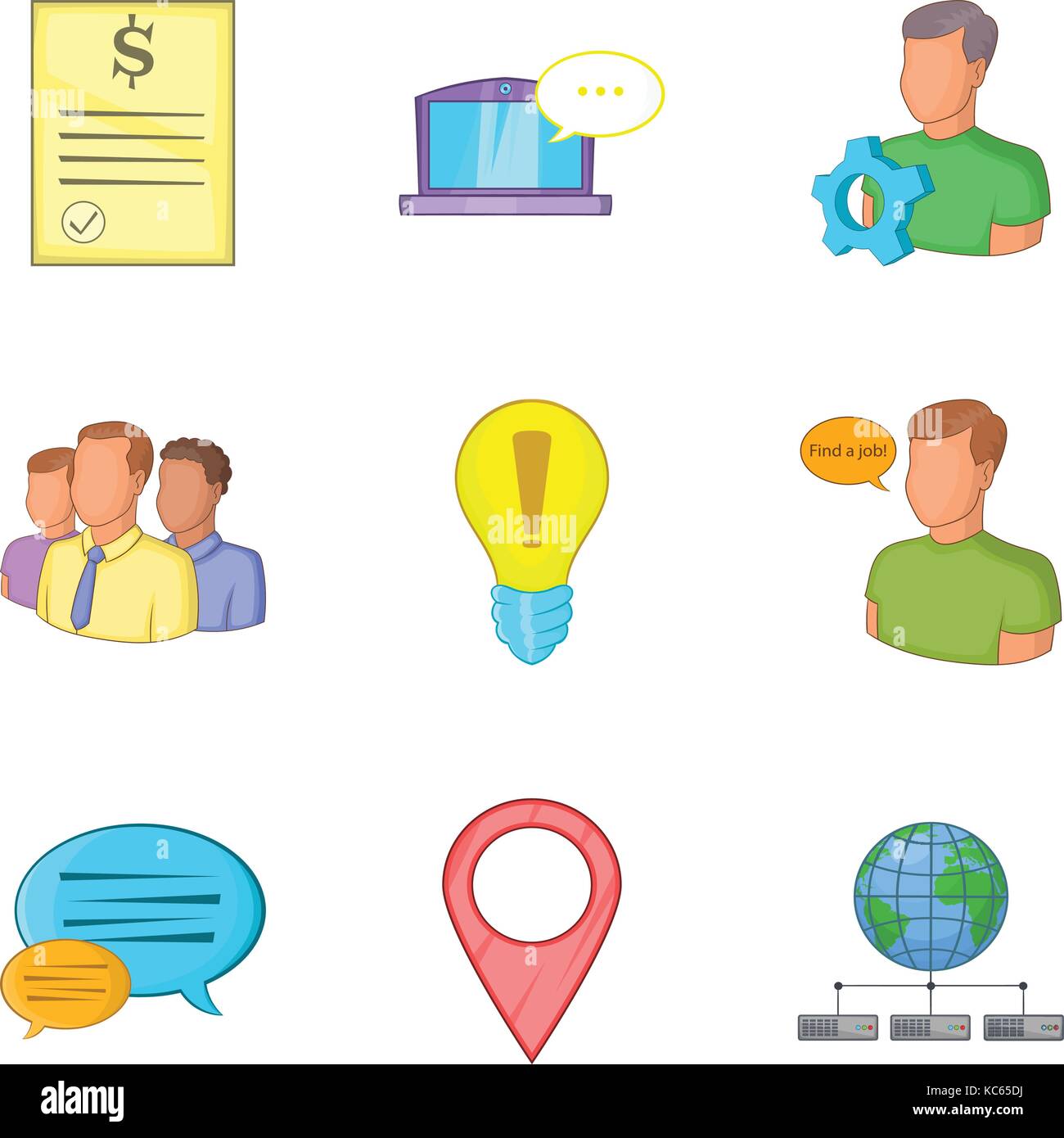 Ring connecting Stock Vector Images - Alamy