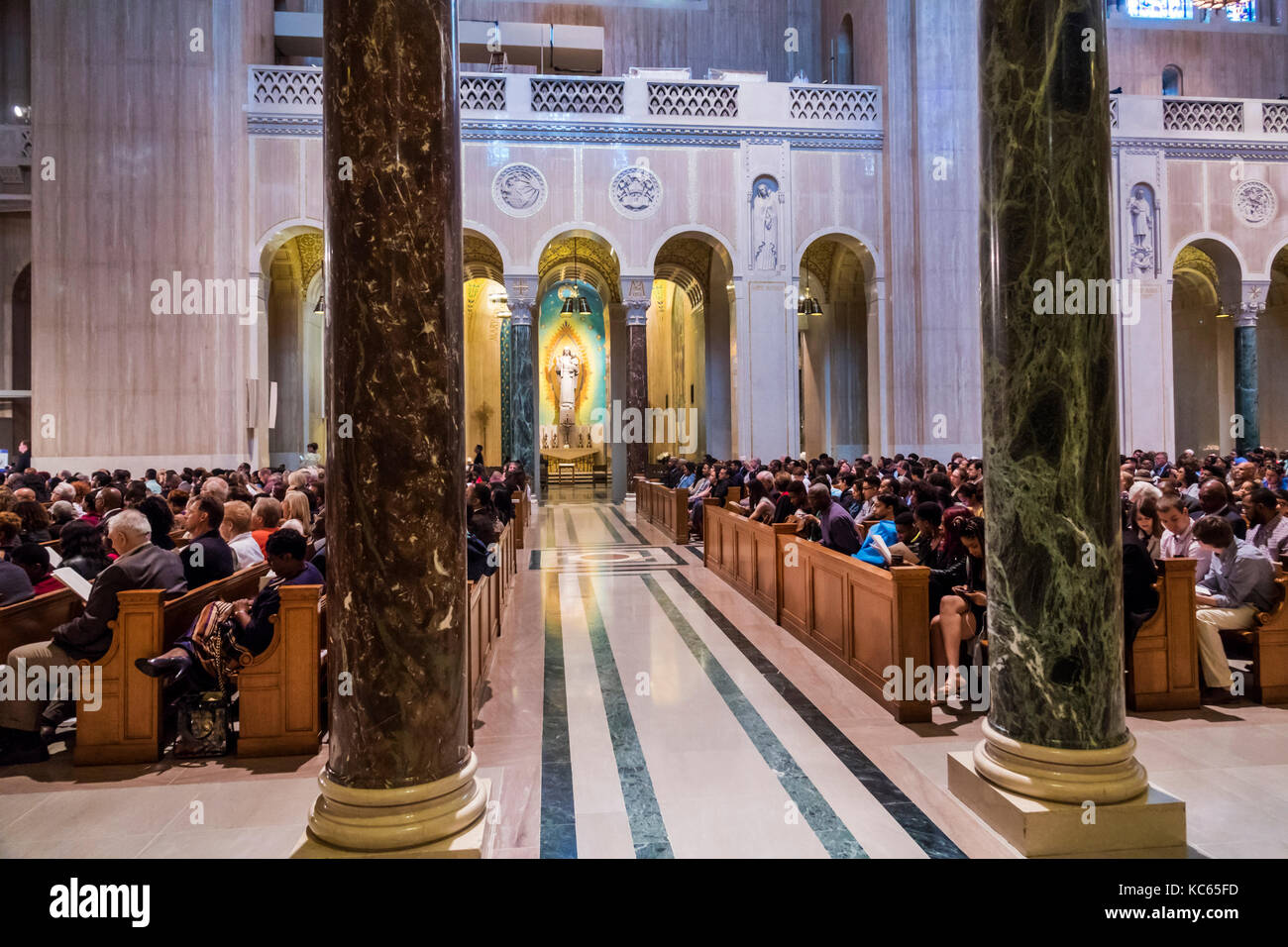 Washington DC,Basilica of the National Shrine of the Immaculate ...