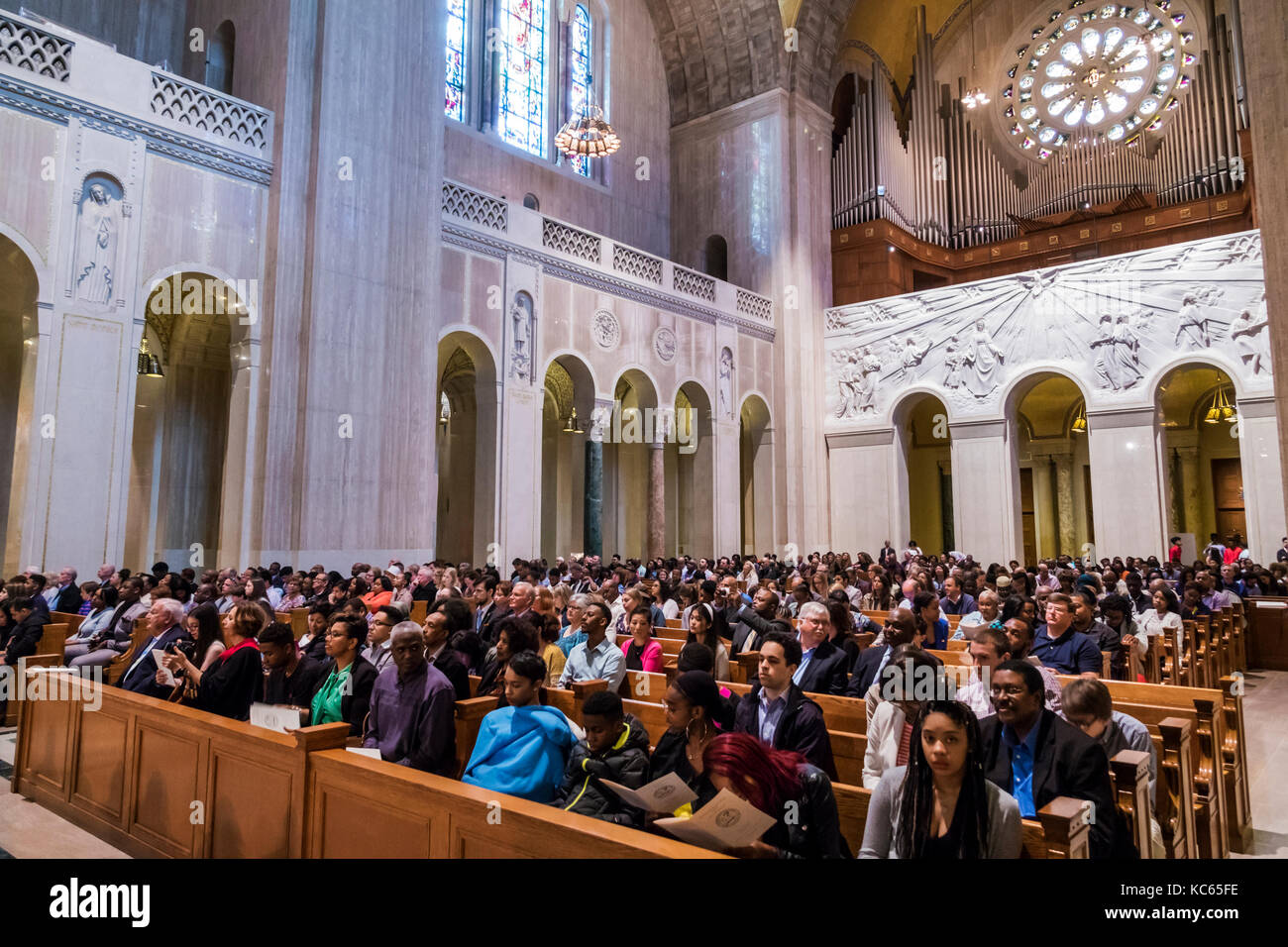 Washington DC,Basilica of the National Shrine of the Immaculate ...