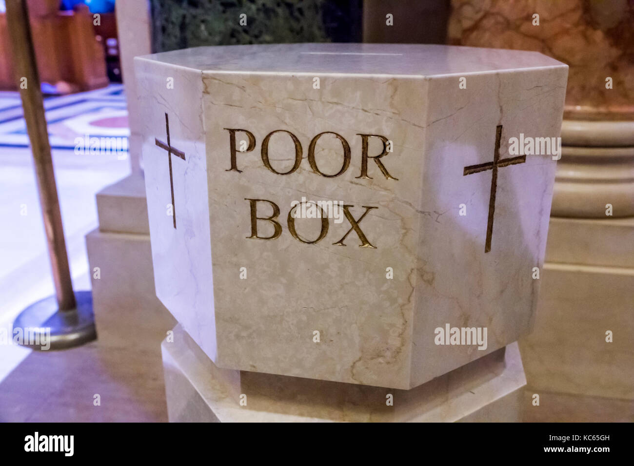 Church Poor Box Stock Photos & Church Poor Box Stock Images - Alamy
