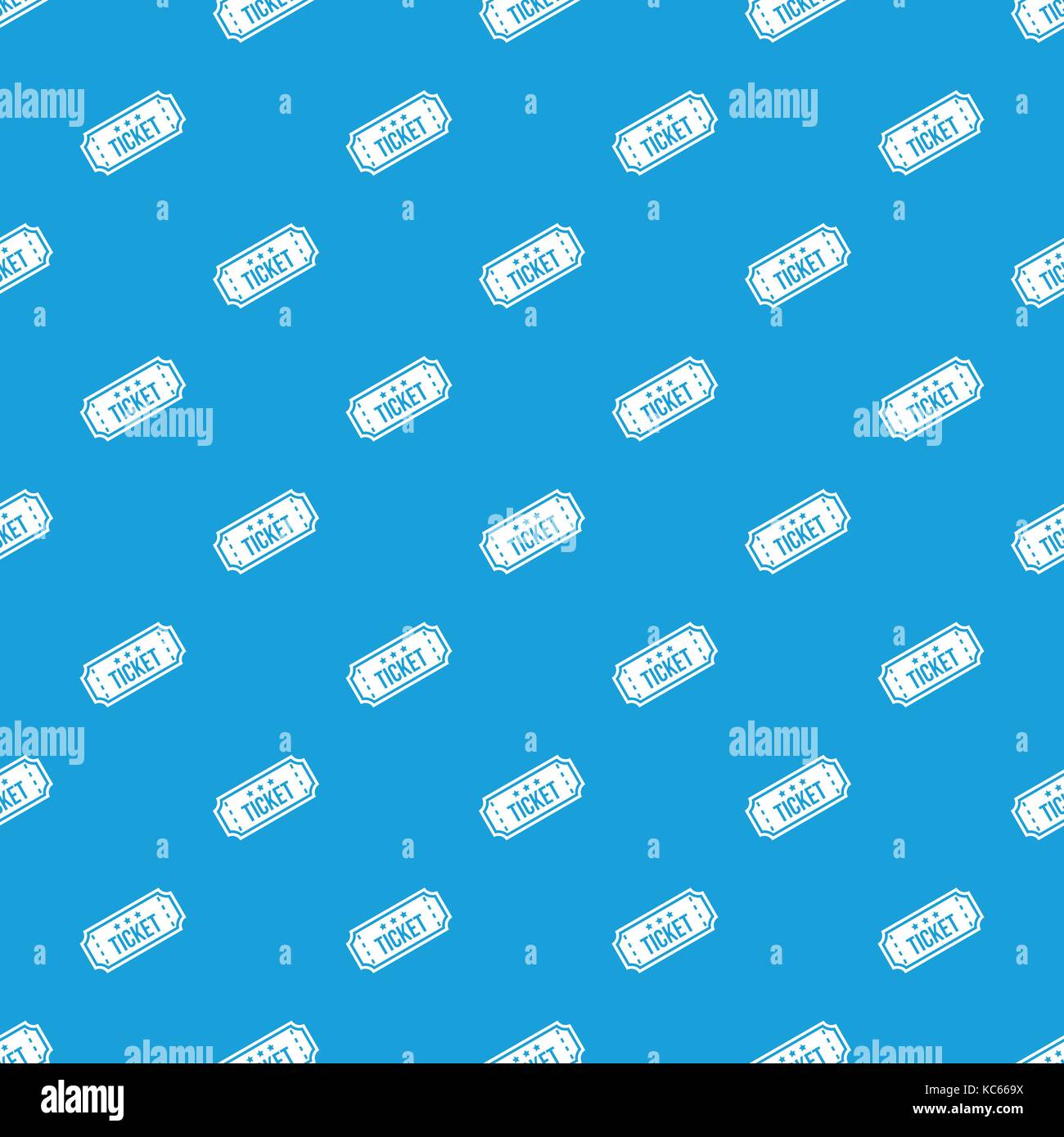 Movie ticket pattern seamless blue Stock Vector Image & Art - Alamy