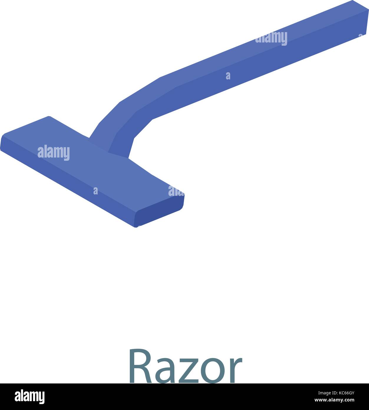 Razor icon, isometric 3d style Stock Vector Image & Art - Alamy