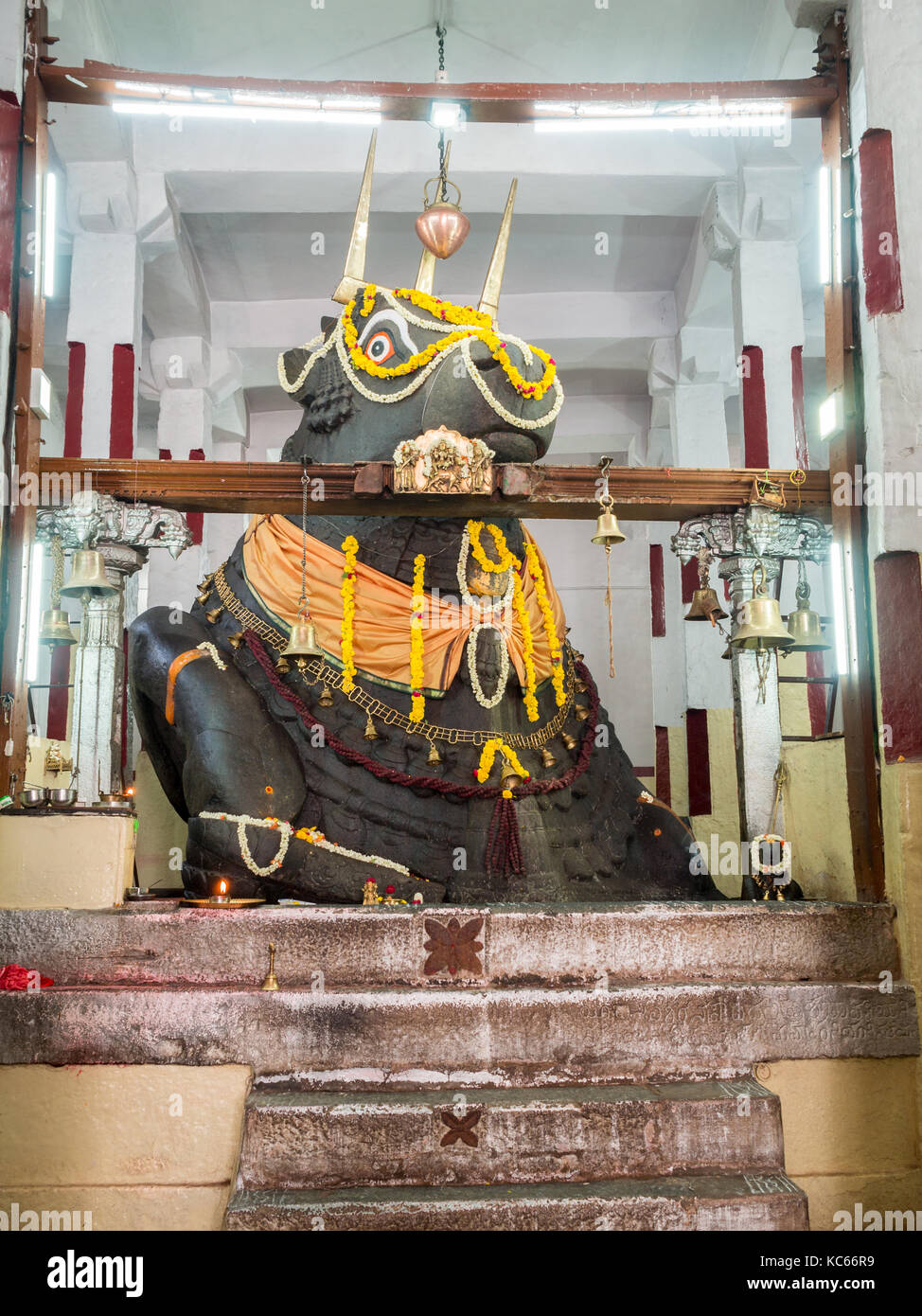 Bangalore Big Bull Temple Stock Photo - Alamy