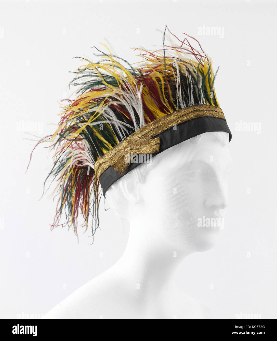 Flonflon, ca. 1920, French, silk, metallic thread, feathers, Although ...