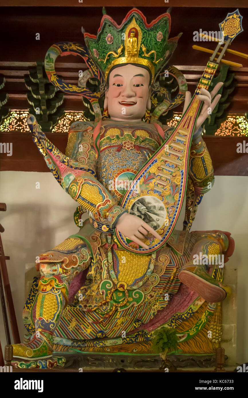 Inside First Hall of Lingyin Temple, Hangzhou, China Stock Photo - Alamy