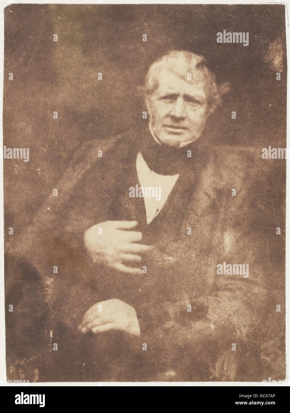 Man, 1843–47, Salted paper print from paper negative, Photographs ...