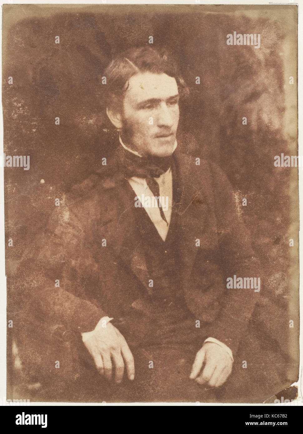 Man, 1843–47, Salted paper print from paper negative, Photographs ...