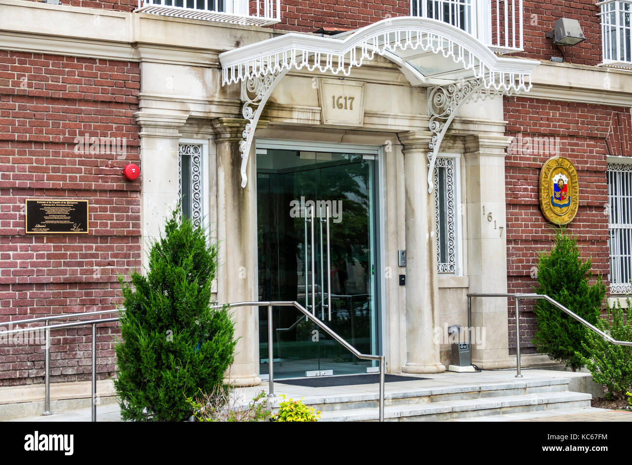 Washington DC,Massachusetts Avenue,Scott Circle,Embassy of the ...