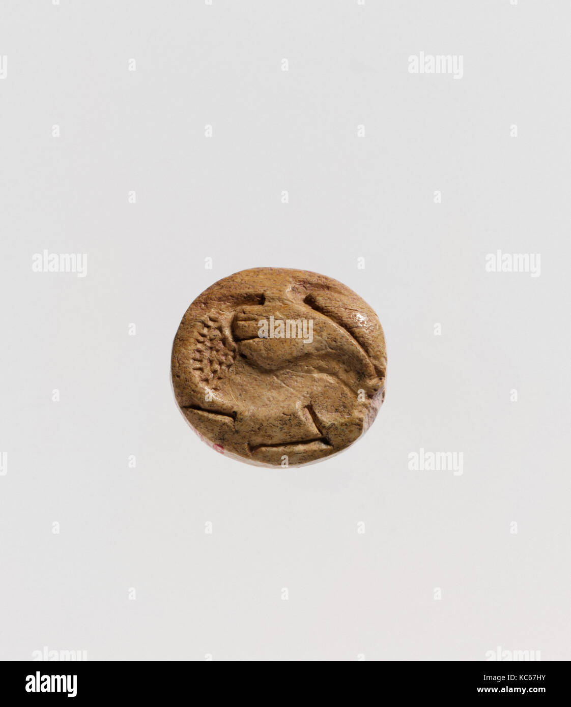 Steatite lentoid seal, Orientalizing, ca. early 7th century B.C., Greek ...