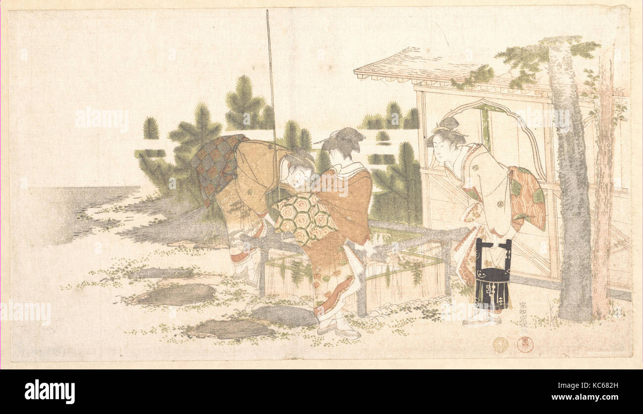 Print, Edo period (1615–1868), ca. 1800, Japan, Polychrome woodblock ...