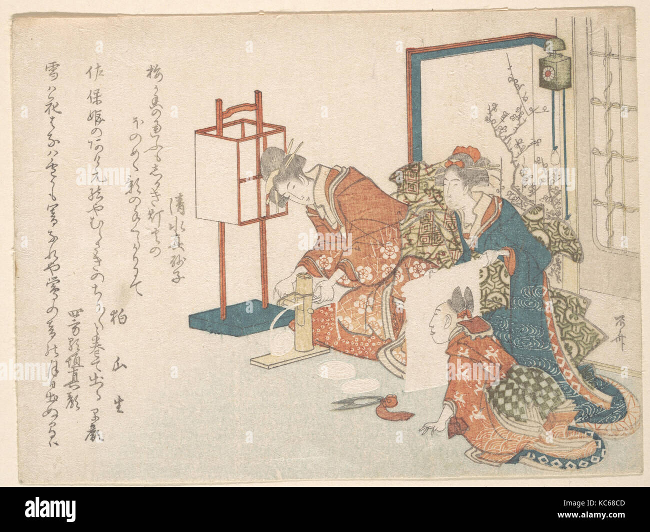 Print, Edo period (1615–1868), 1750–1835, Japan, Polychrome woodblock ...