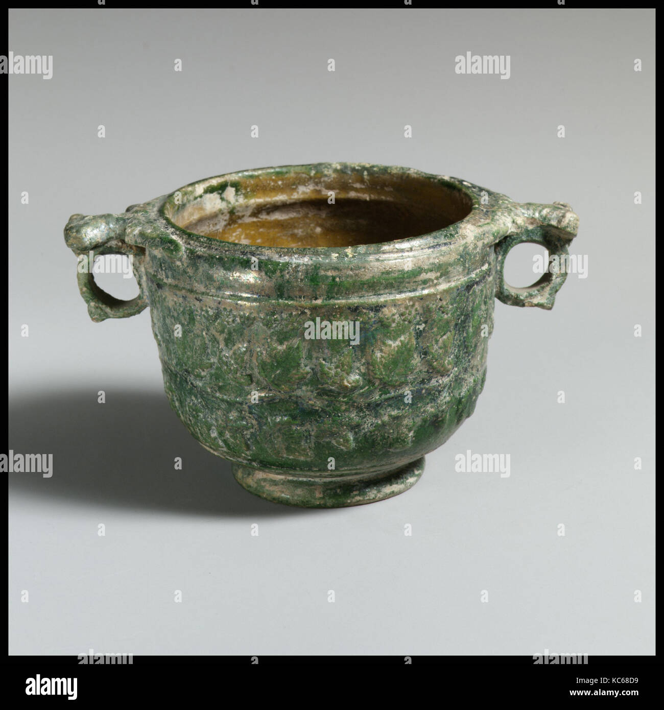 Terracotta scyphus (drinking cup), 1st half of 1st century A.D Stock ...