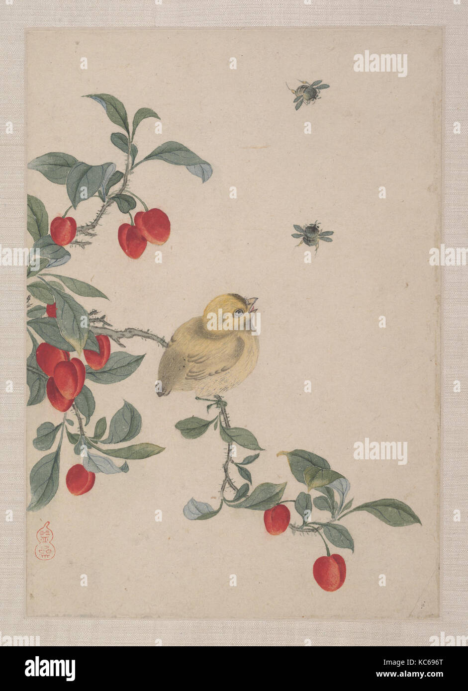 Birds, Insects and Flowers, Qing dynasty (1644–1911), 19th century ...
