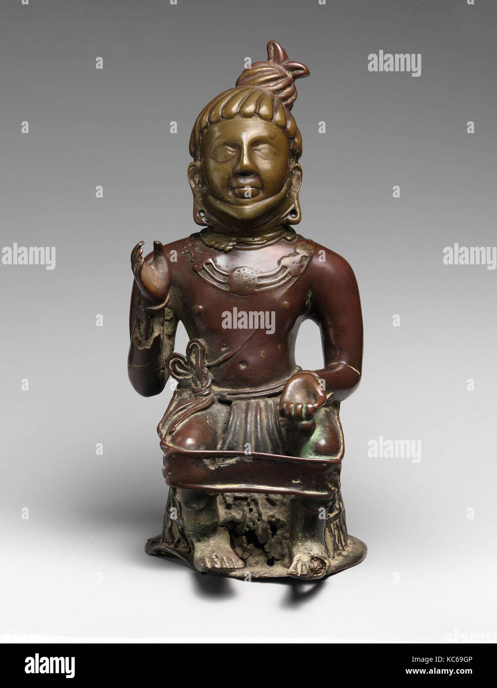 Seated Ascetic, Deified King, Agni (The God of Fire), ca. 3rd century ...