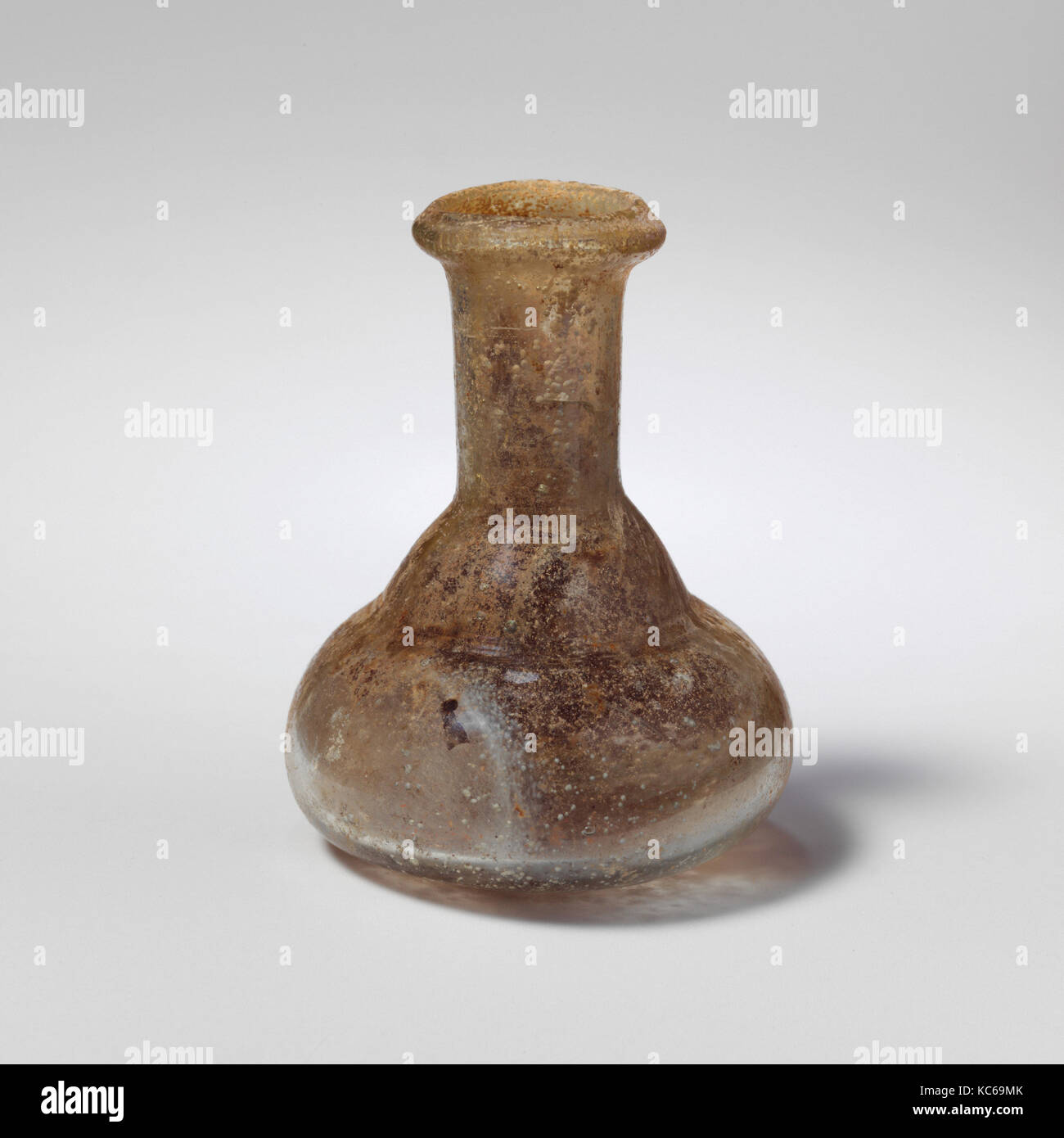 Glass perfume bottle, Early Imperial, 1st century A.D., Roman, Glass ...