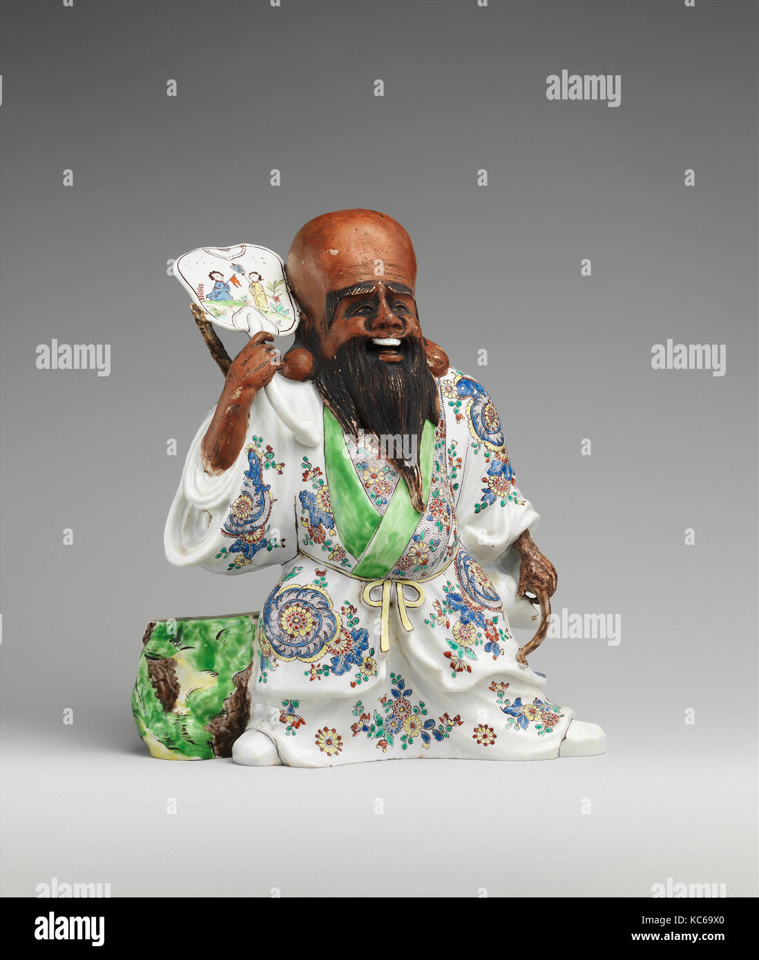 Shou Lao (The Taoist God of Longevity), ca. 1735–40 Stock Photo - Alamy