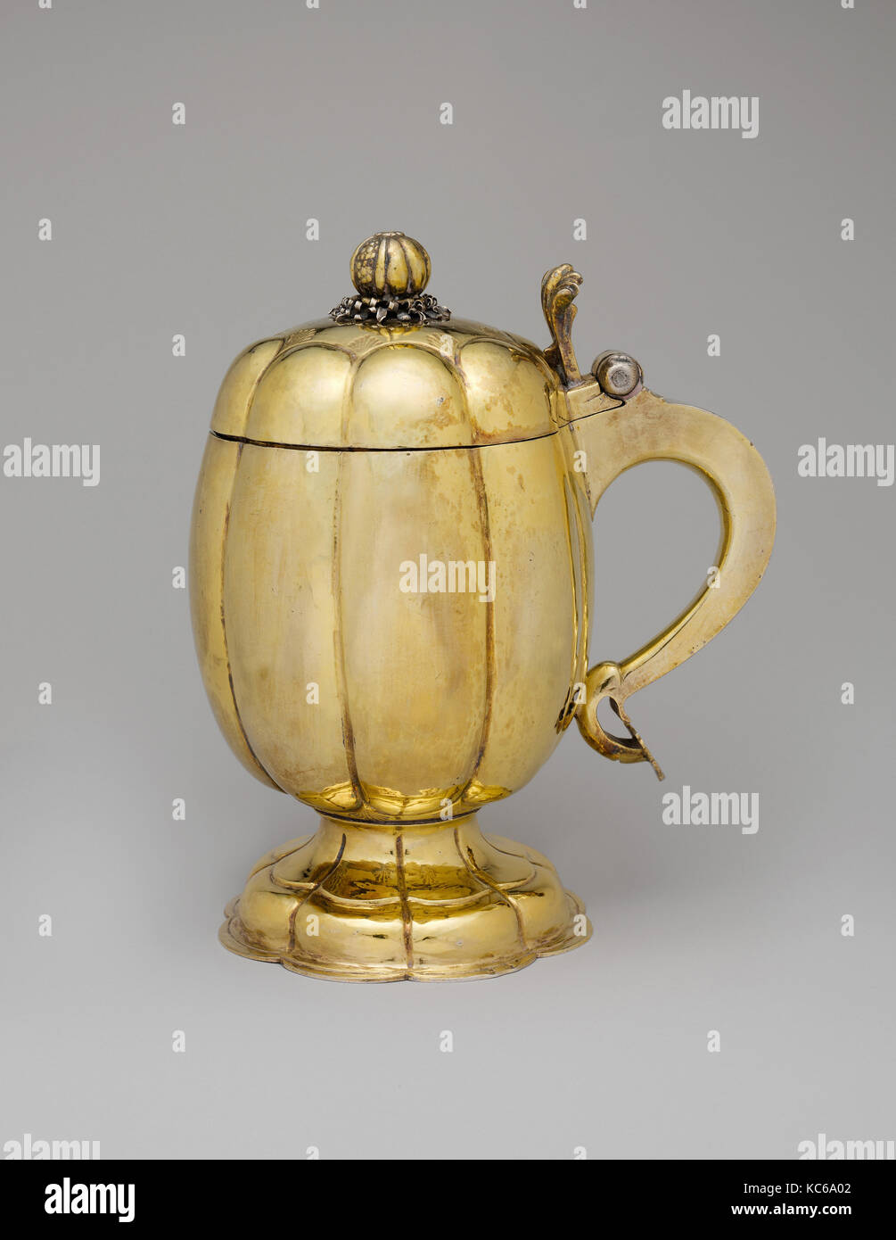 Tankard, 1640–50, Estonian, Tallinn (Reval), Silver-gilt, Overall ...