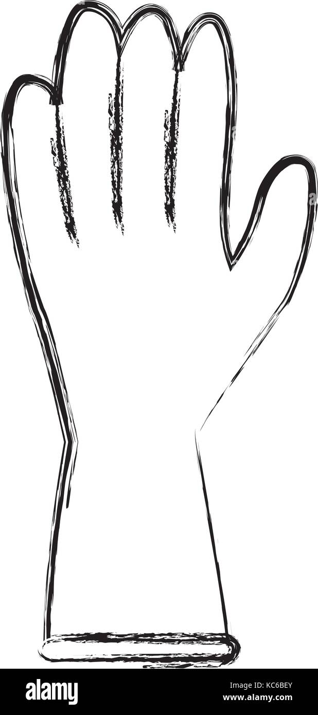 Cleaning glove isolated Stock Vector Image & Art - Alamy