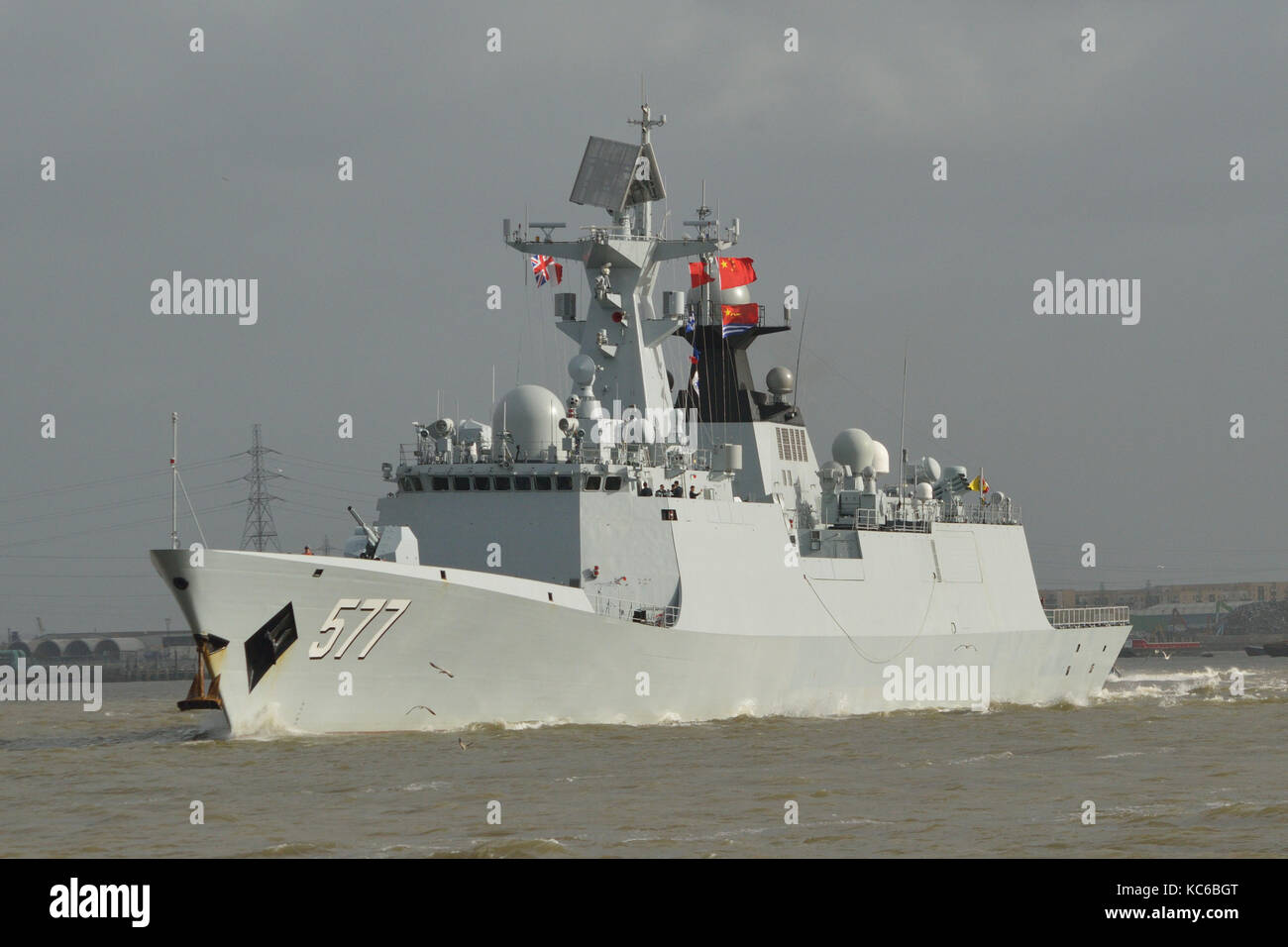 Type 054a frigate hi-res stock photography and images - Alamy