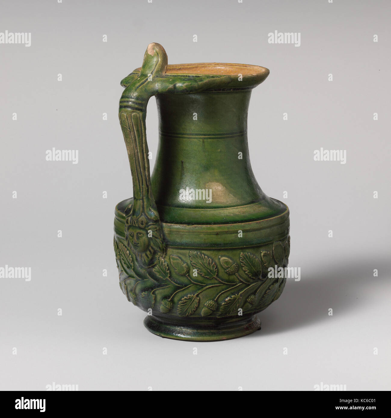 Terracotta jug, Early Imperial, Julio-Claudian, 1st half of 1st century ...