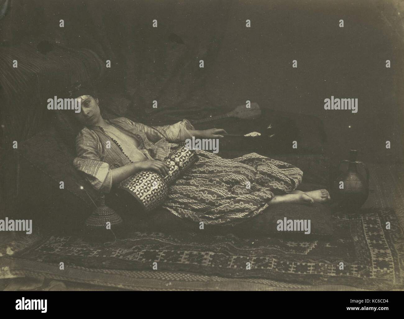 Ingres Odalisque With Slave
