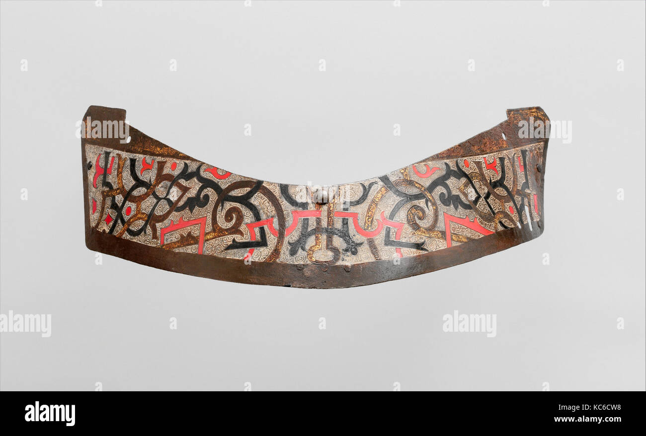 Crinet Plate Belonging to an Armor for Field and Tournament Made for ...