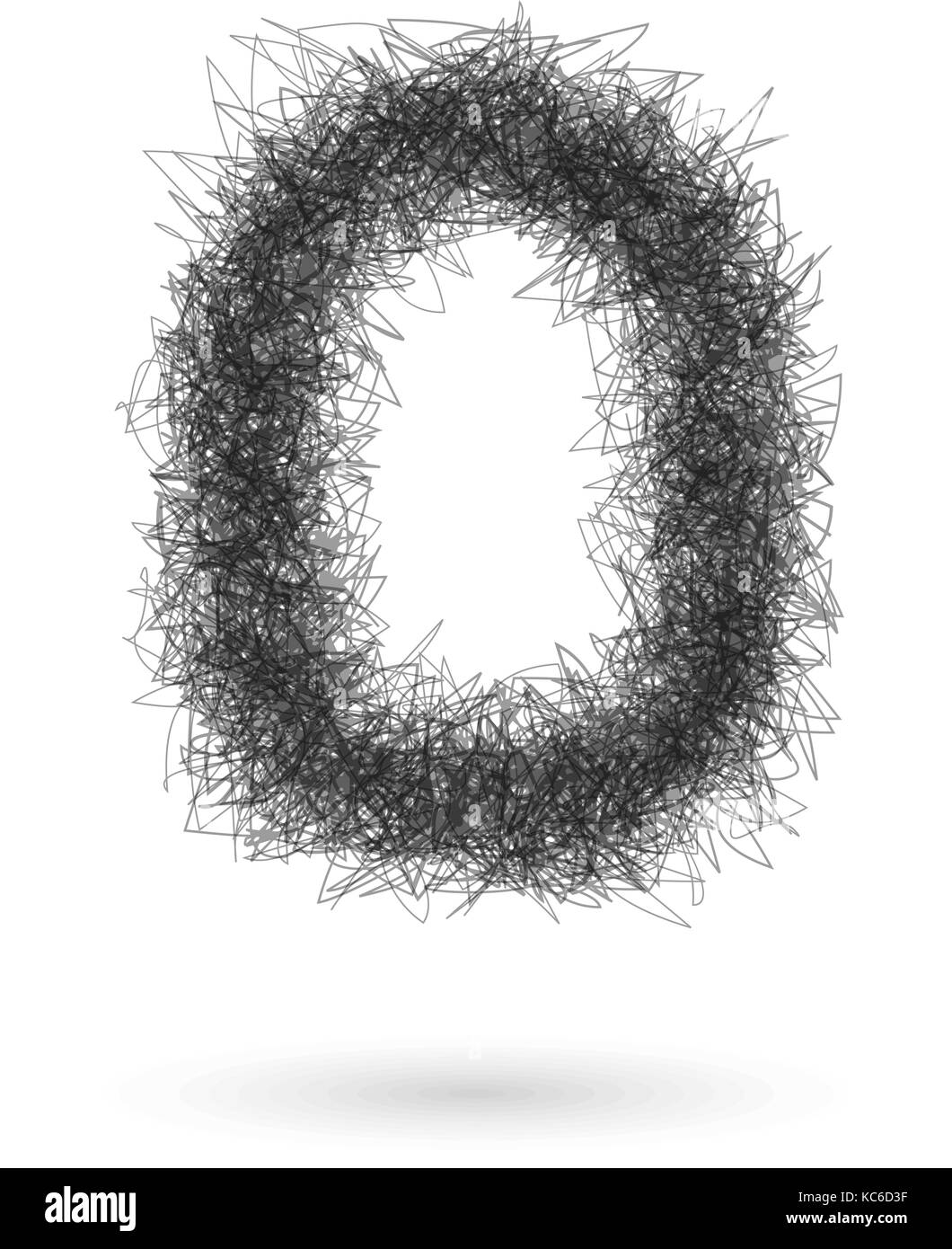 Vector scribble numbers Stock Vector Image & Art - Alamy
