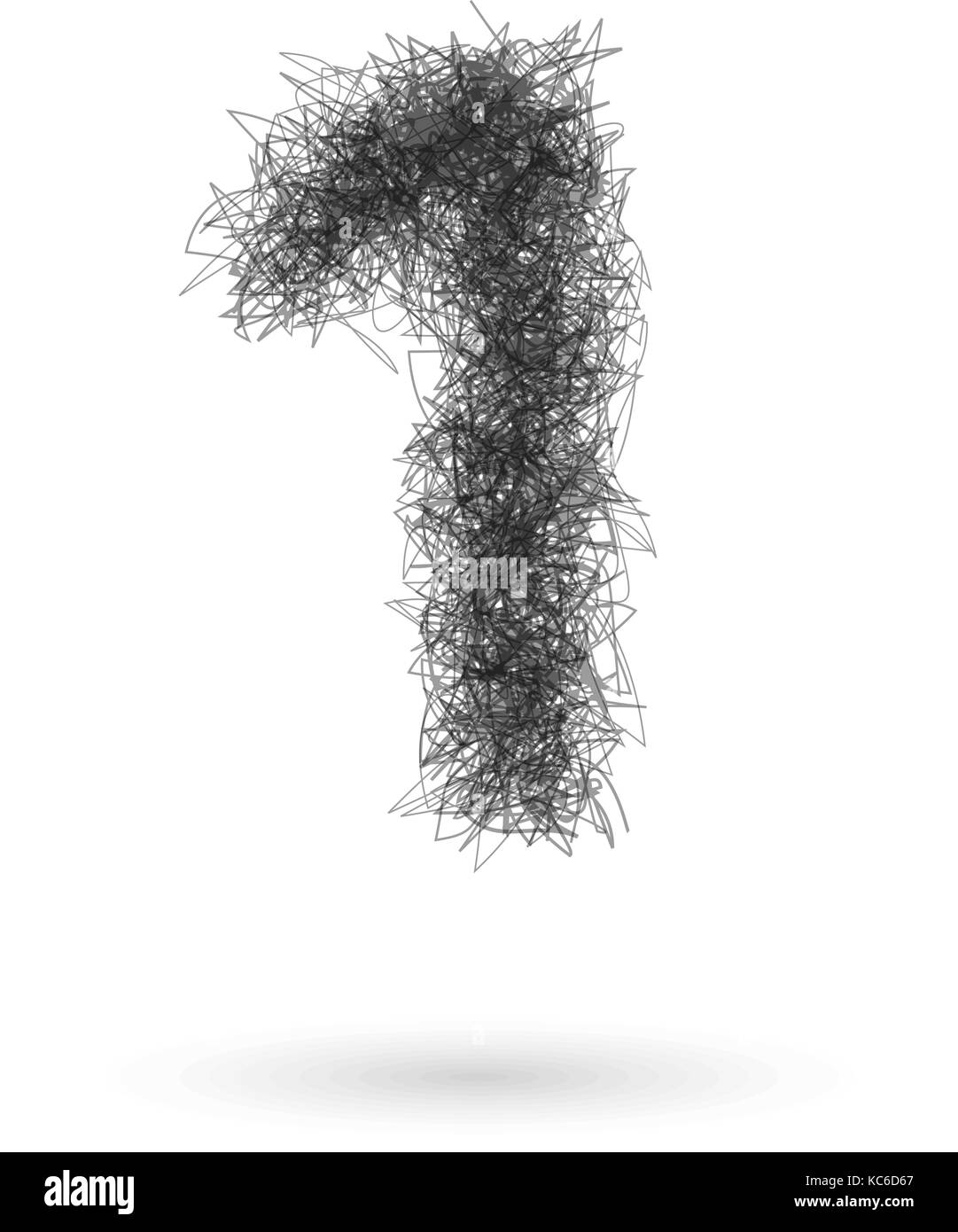 Vector scribble numbers Stock Vector Image & Art - Alamy