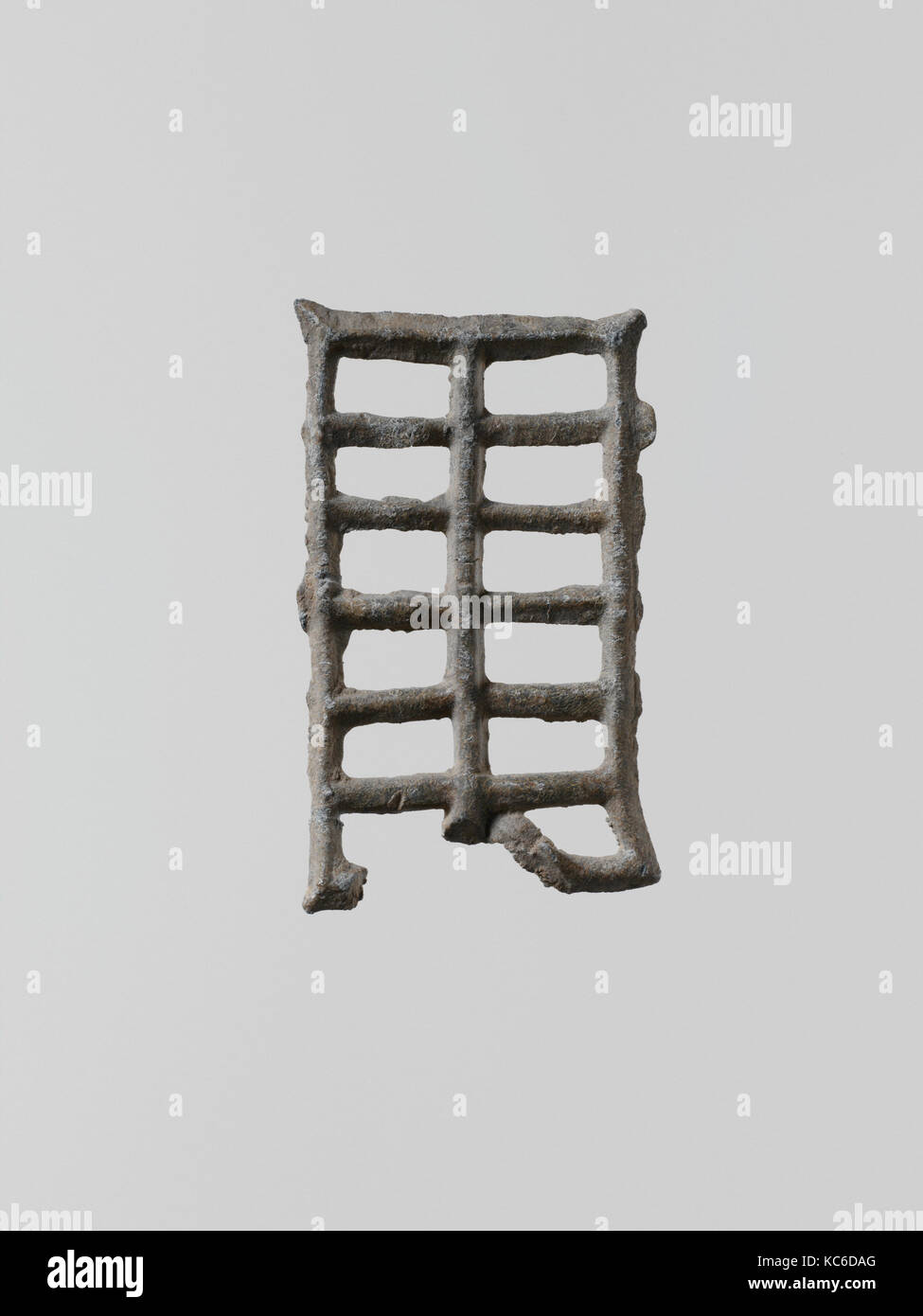 Lead grille, Archaic, 6th–5th century B.C., Greek, Laconian, Lead ...