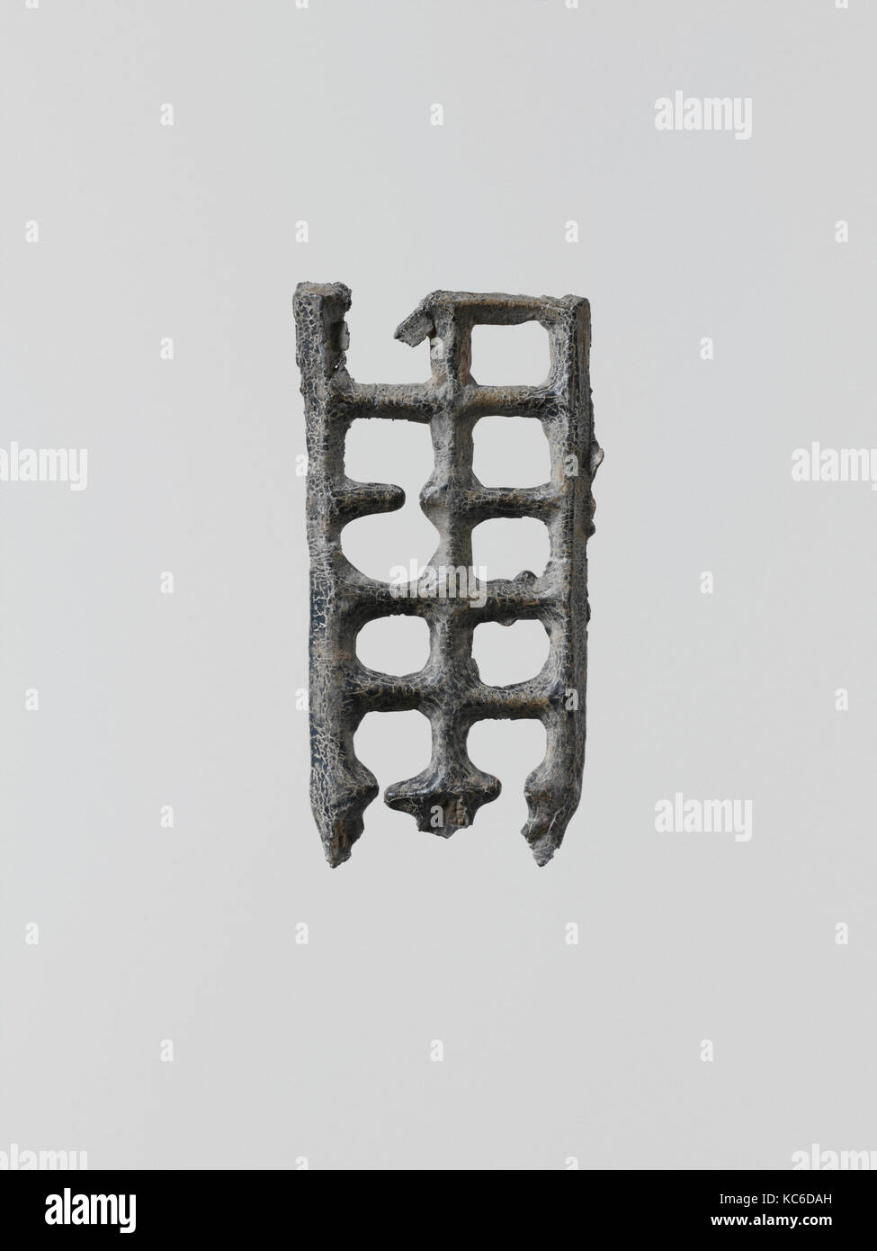Lead grille, Archaic, 6th–5th century B.C., Greek, Laconian, Lead ...
