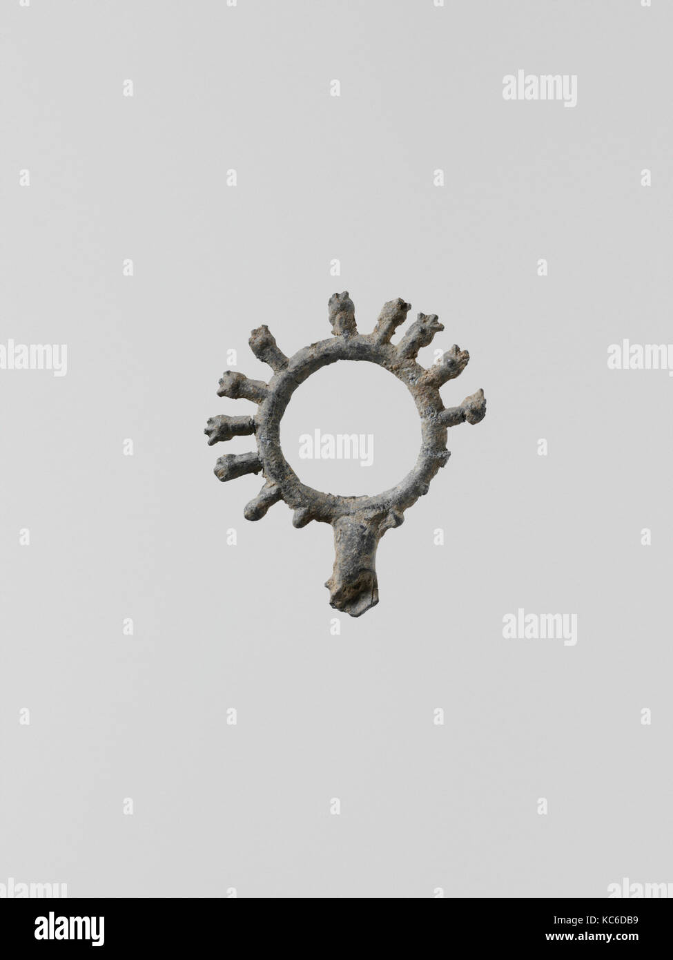 Lead wreath of lotus buds, Archaic, 6th–5th century B.C., Greek ...