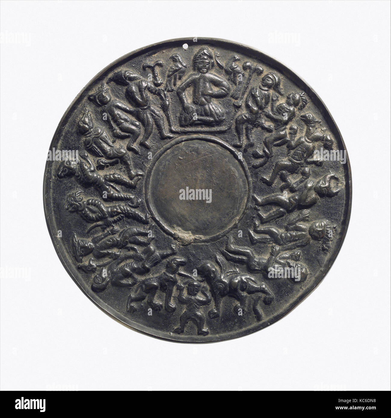 Mirror, 12th–13th century, Attributed to Northwestern Iran or Turkey ...