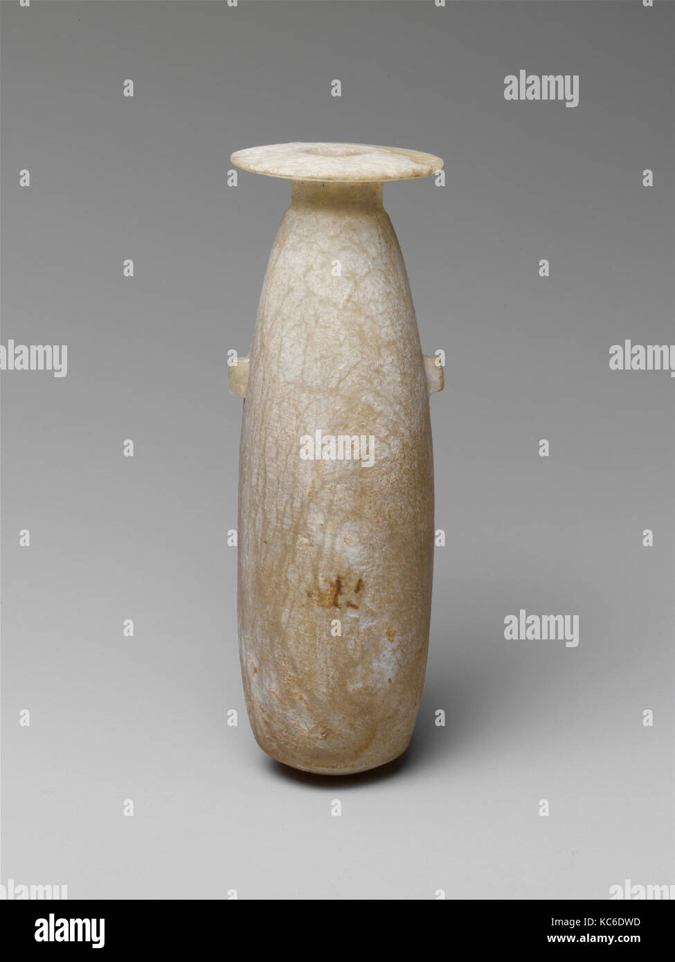 Alabaster alabastron (perfume vase), 6th–4th century B.C Stock Photo ...