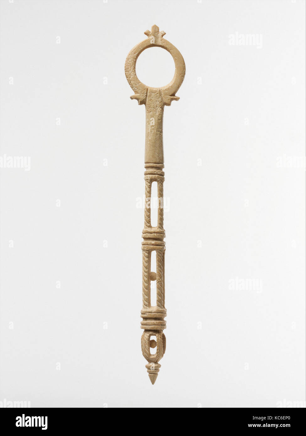 Bone implement, Imperial, 2nd–3rd century A.D., Roman, Bone, H.: 6 11/ ...