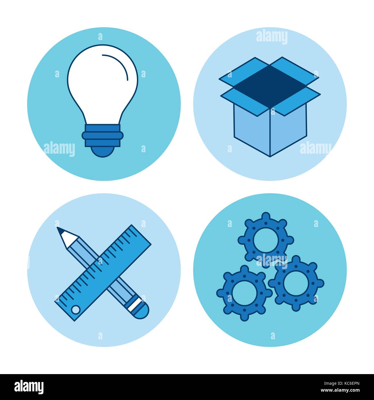 Creative symbol icons Stock Vector Image & Art - Alamy