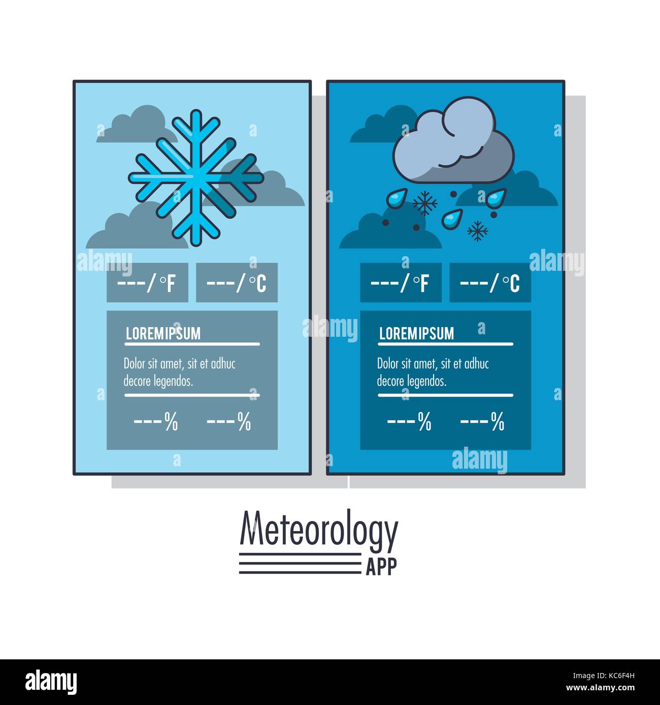 Meteorology infographic report Stock Vector Image & Art - Alamy