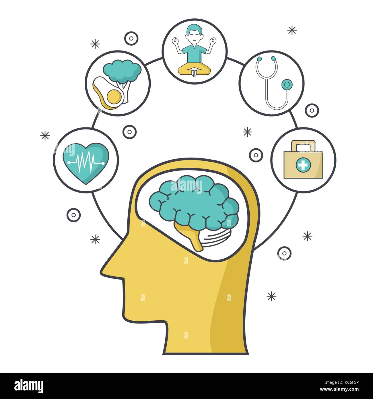 Mental health design Stock Vector Image & Art - Alamy