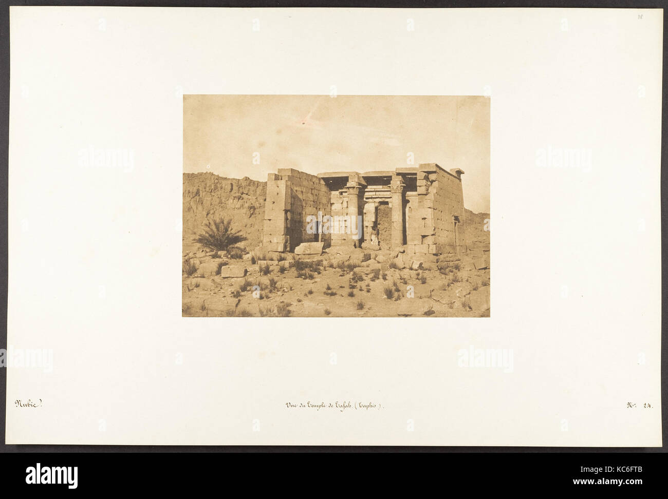 Vue du temple de tafah hi-res stock photography and images - Alamy