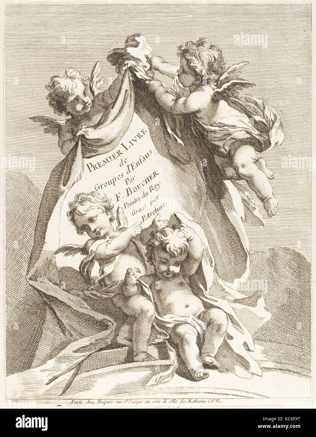 Frontispiece, 1727–60, Etching and engraving, Sheet (trimmed): 10 7/8 × ...