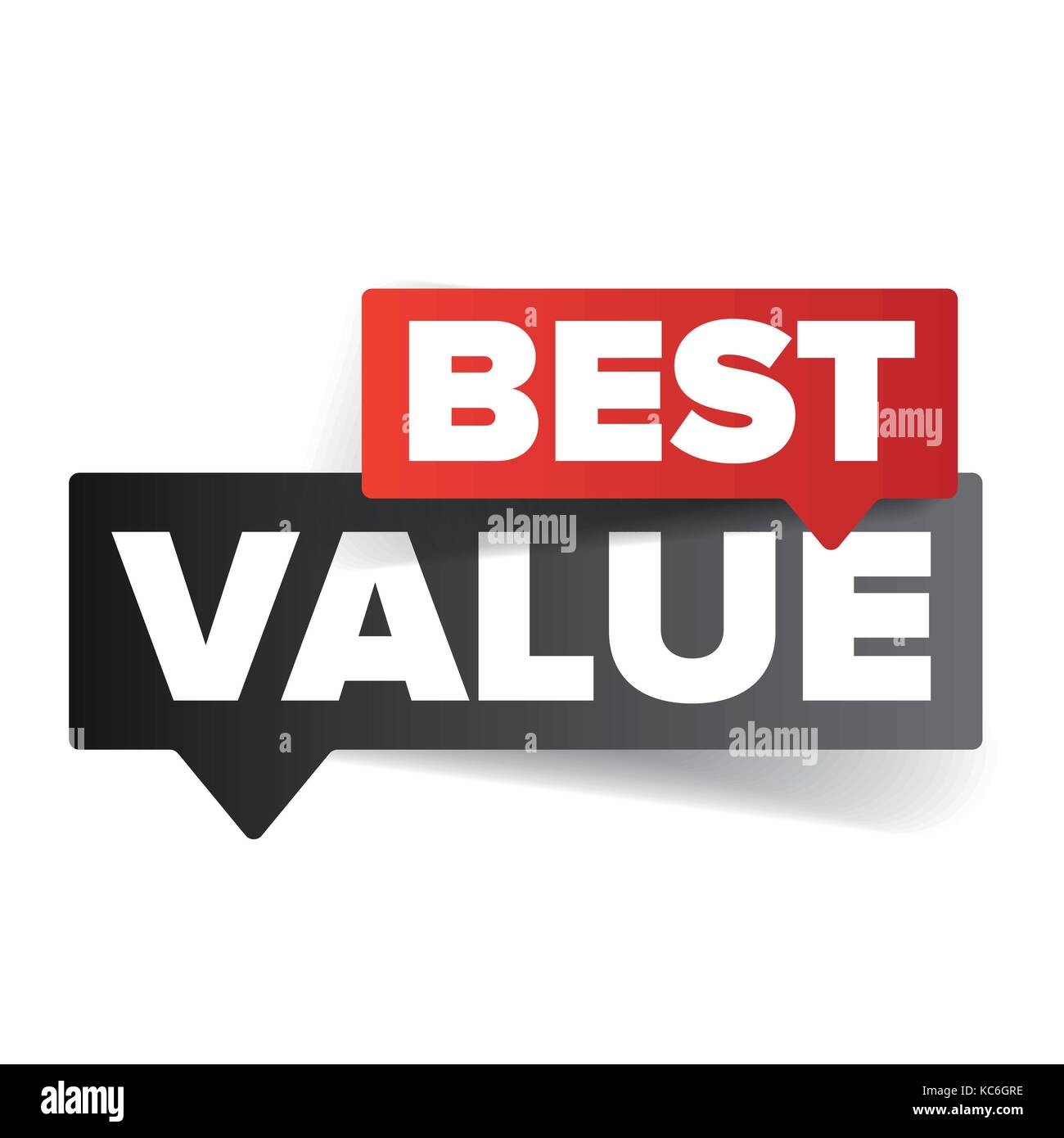 Best value tag speech bubble vector Stock Vector Image & Art - Alamy