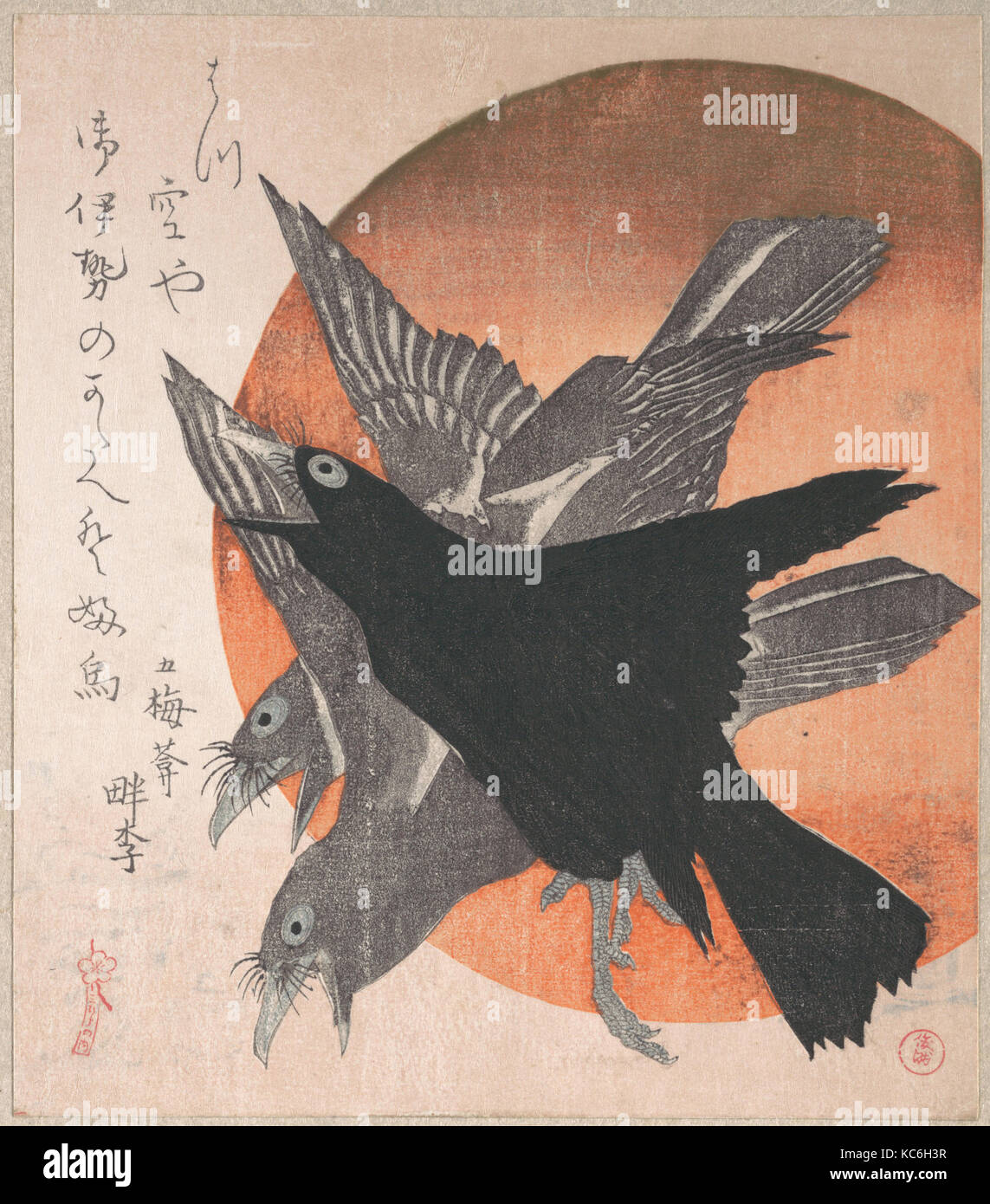 Japanese Crow Art