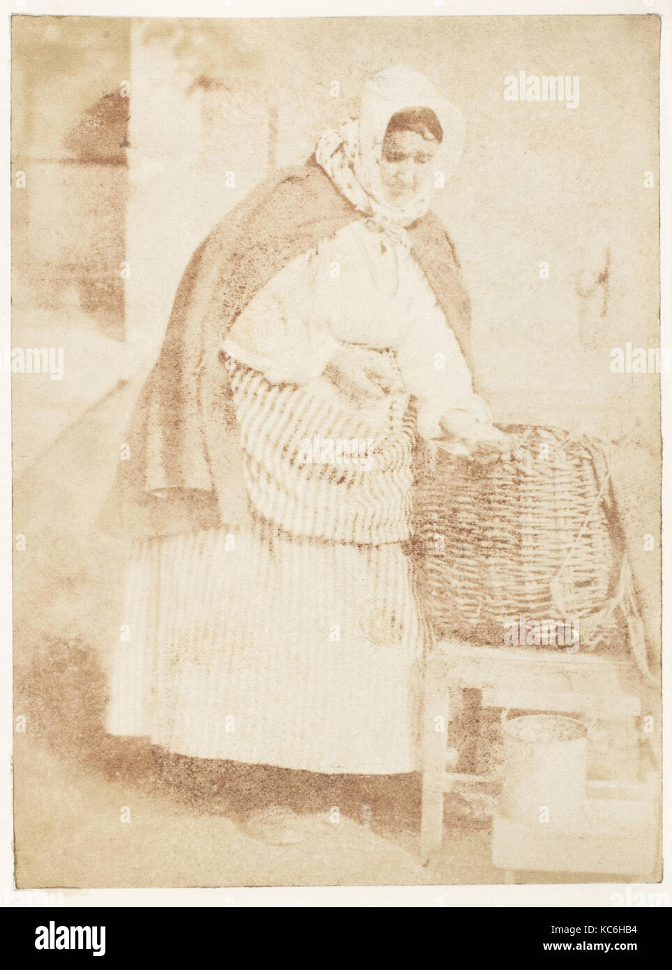 Newhaven Fishwife, 1843–47, Salted paper print from paper negative ...