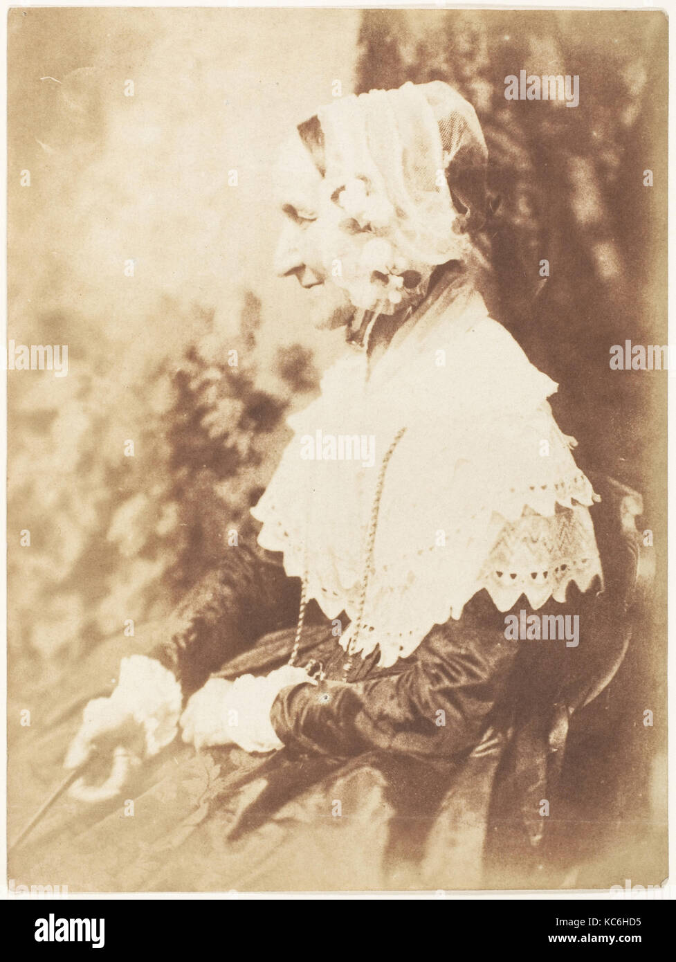 Mrs. Rigby, 1843–47, Salted paper print from paper negative ...