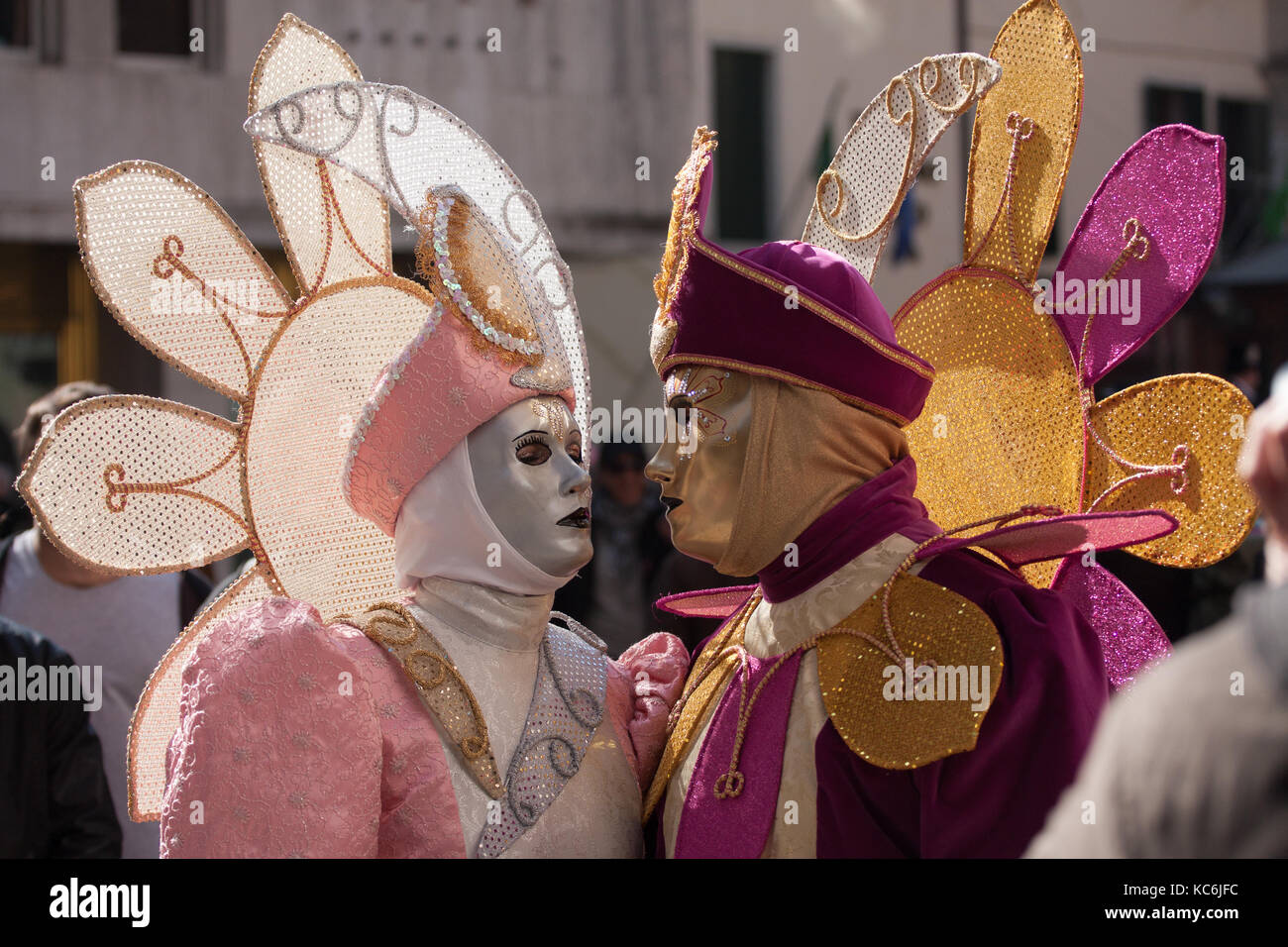 Venice carnival sun costume hi-res stock photography and images - Alamy