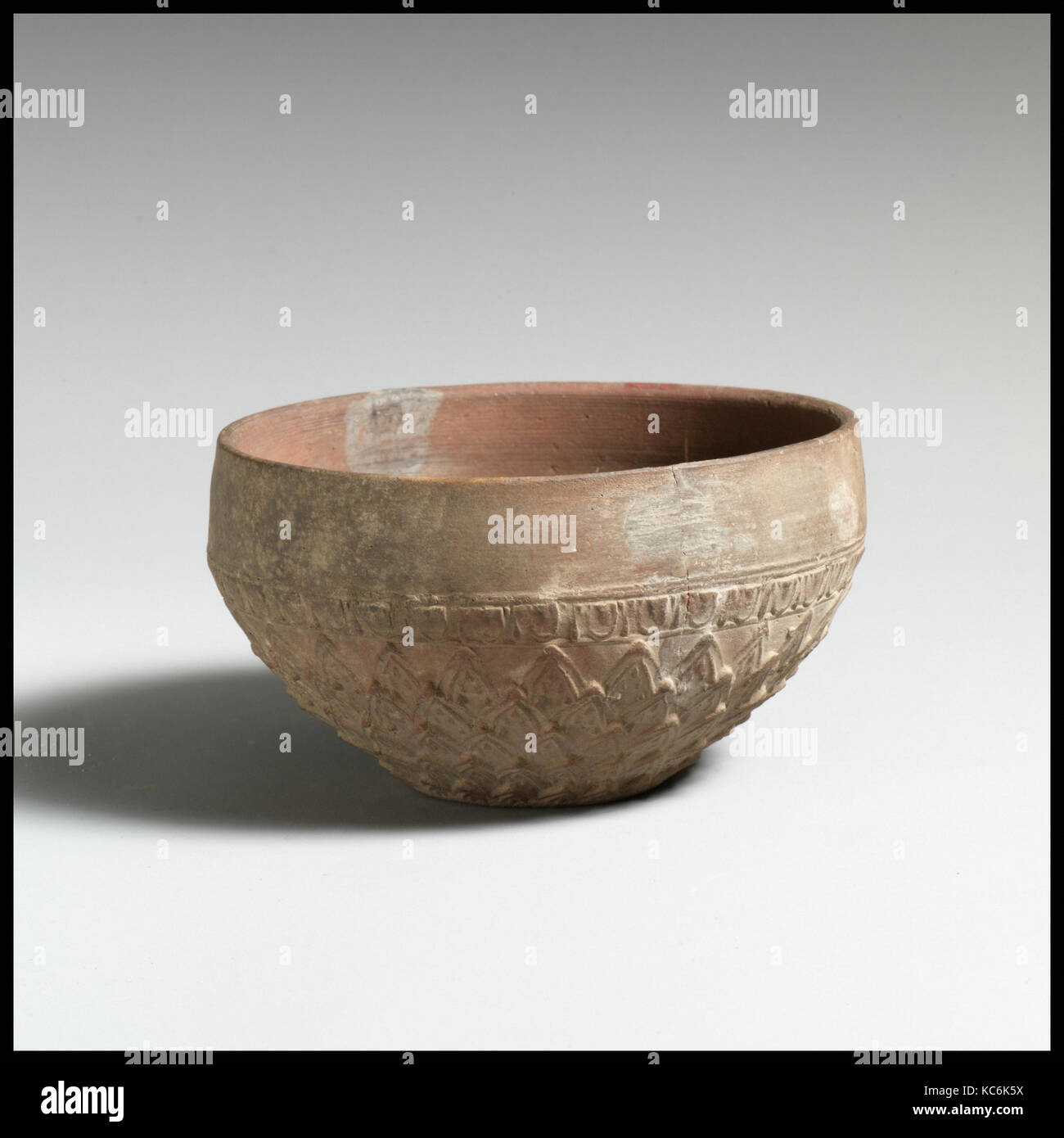 Terracotta Megarian bowl, Hellenistic, ca. 165–150 B.C., Greek, Argive ...