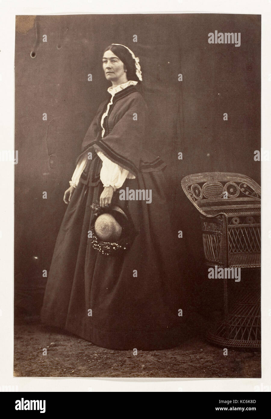 The Countess Canning, Simla, Jean Baptiste Oscar Mallitte, 1861 Stock ...