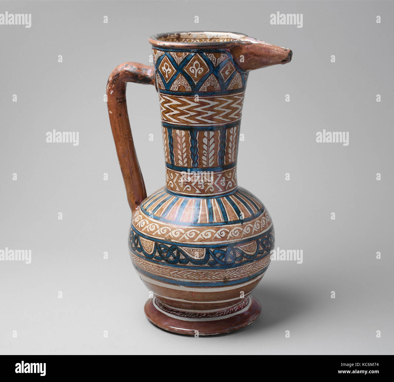 Pitcher, ca. 1430, Made in probably Manises, Valencia, Spain, Spanish ...