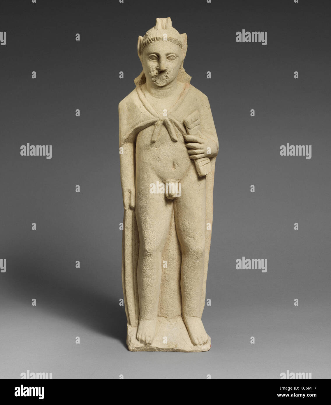 Limestone statuette of Pan, Hellenistic or Roman, Cypriot, Limestone ...