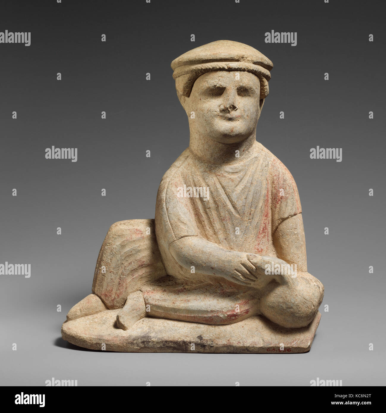 Limestone statuette of a temple boy, late 4th or early 3rd century B.C ...