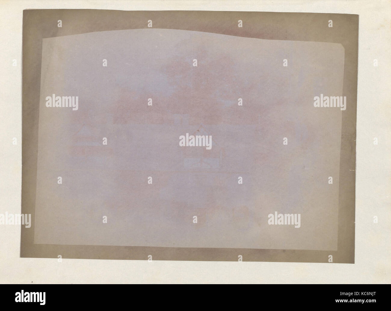 Lacock Abbey, 1840, Photogenic drawing from paper negative, Image: 15.4 ...
